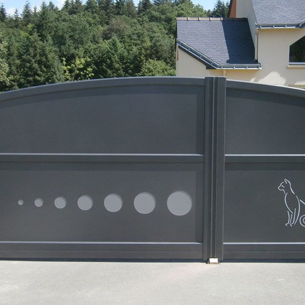 Portails aluminium contemporains : Choisissez un portail moderne et ...