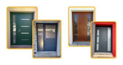 Porte d’entrée avec tierce | Pose & Installation